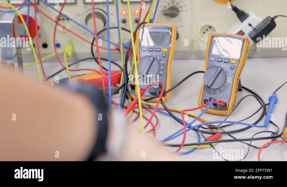 Measuring electrical current Stock Videos & Footage - HD and 4K Video ...