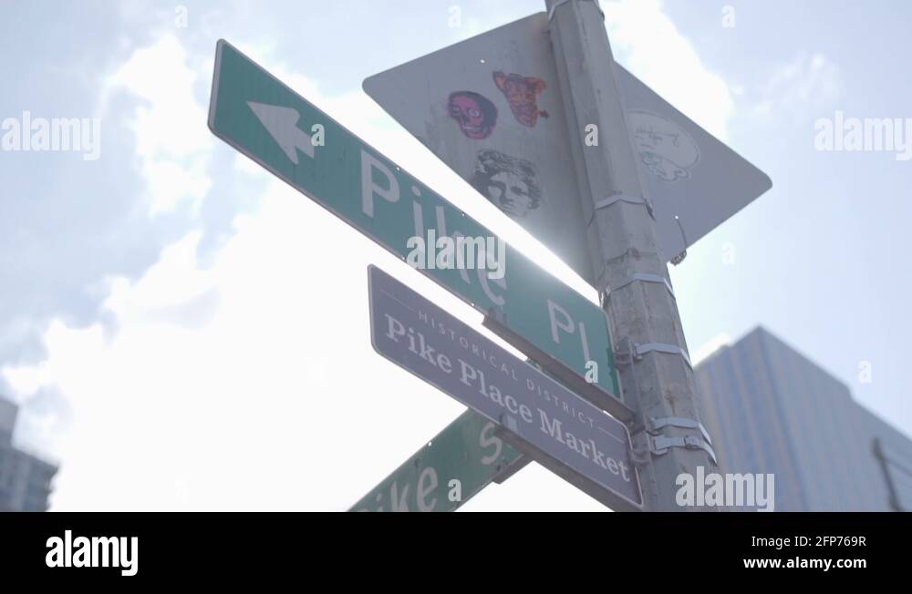 Seattle road signs Stock Videos & Footage - HD and 4K Video Clips - Alamy