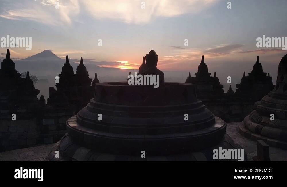 Borobudur temple sunrise Stock Videos & Footage - HD and 4K Video Clips ...