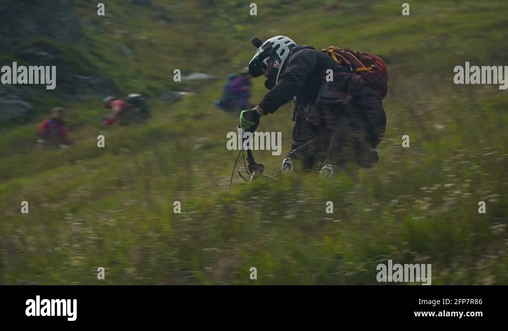 Mountainbike downhill mountain extreme Stock Videos & Footage - HD and ...