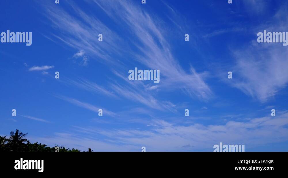 Beautiful sky linear clouds Stock Videos & Footage - HD and 4K Video ...