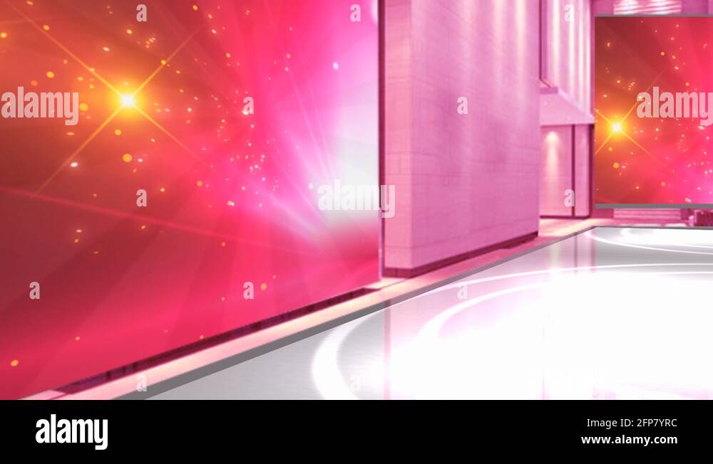 3D Virtual Studio Set Background Stock Video Footage - Alamy