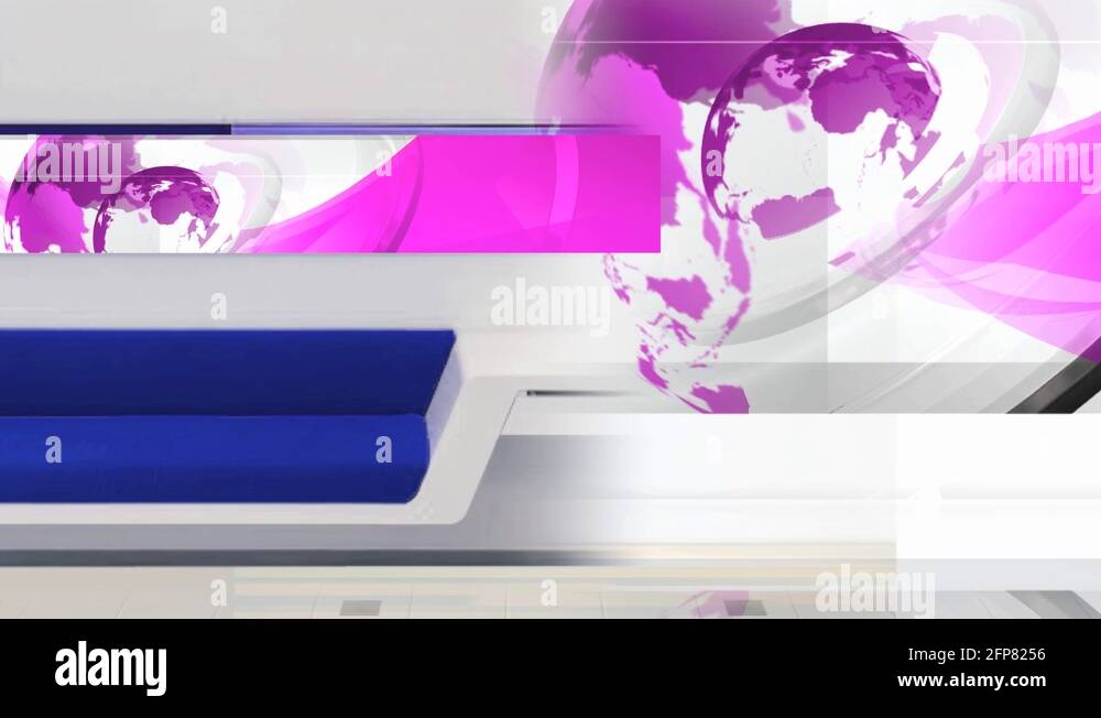 3D Virtual Studio Set Background Stock Video Footage - Alamy