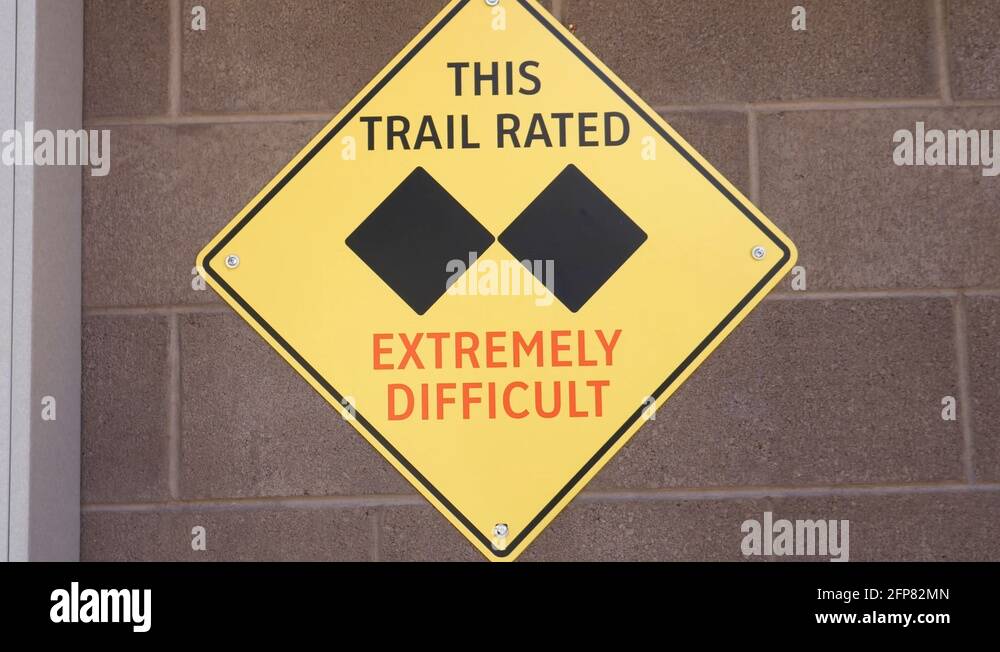 Hiking warning sign Stock Videos & Footage - HD and 4K Video Clips - Alamy