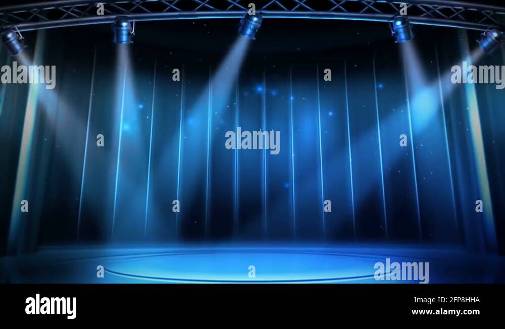 3d virtual Studio set Background Stock Video Footage - Alamy