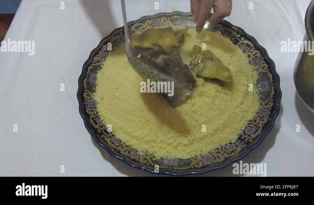 Traditional moroccan food couscous Stock Videos & Footage - HD and 4K ...
