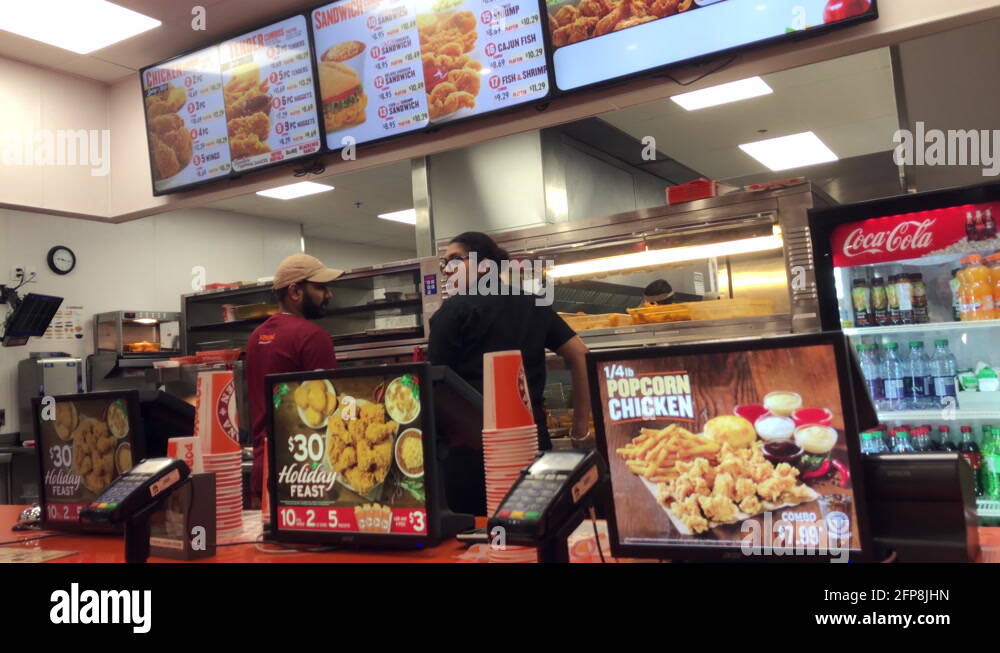 Popeyes sign Stock Videos & Footage - HD and 4K Video Clips - Alamy