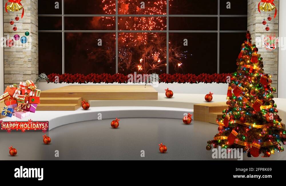 3D Virtual Studio Set Background Stock Video Footage - Alamy