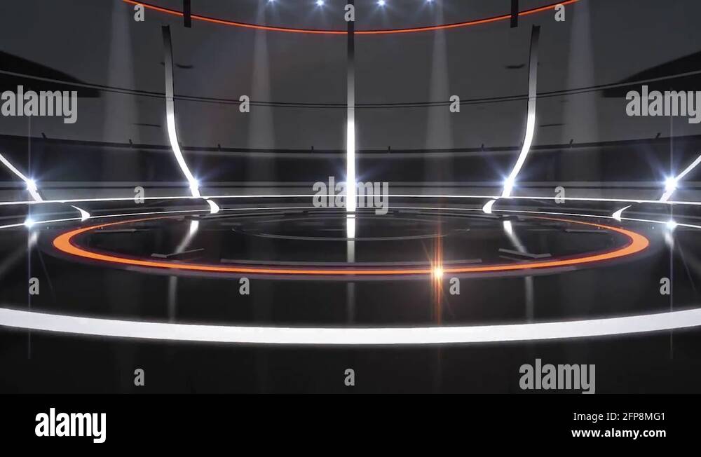 3d virtual Studio set Background Stock Video Footage - Alamy