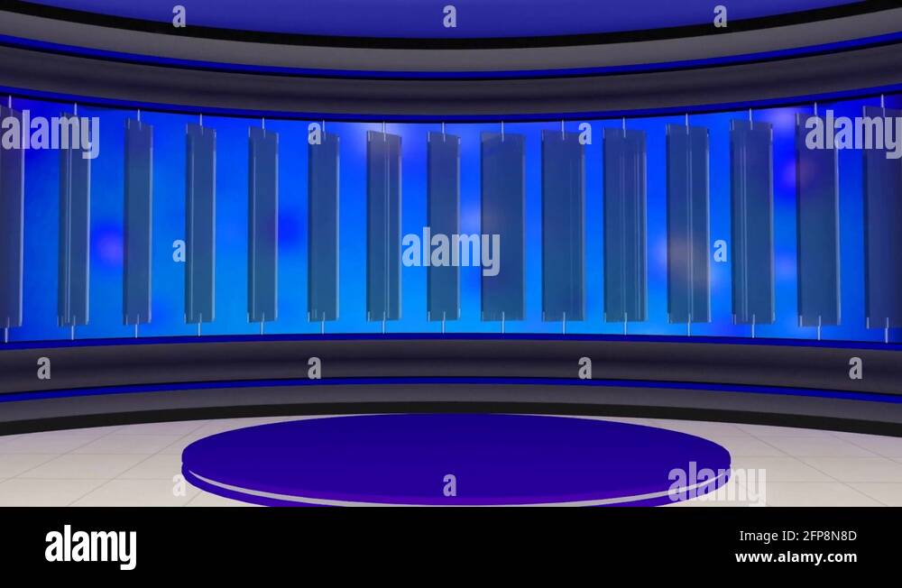 3D Virtual Studio Set Background Stock Video Footage - Alamy