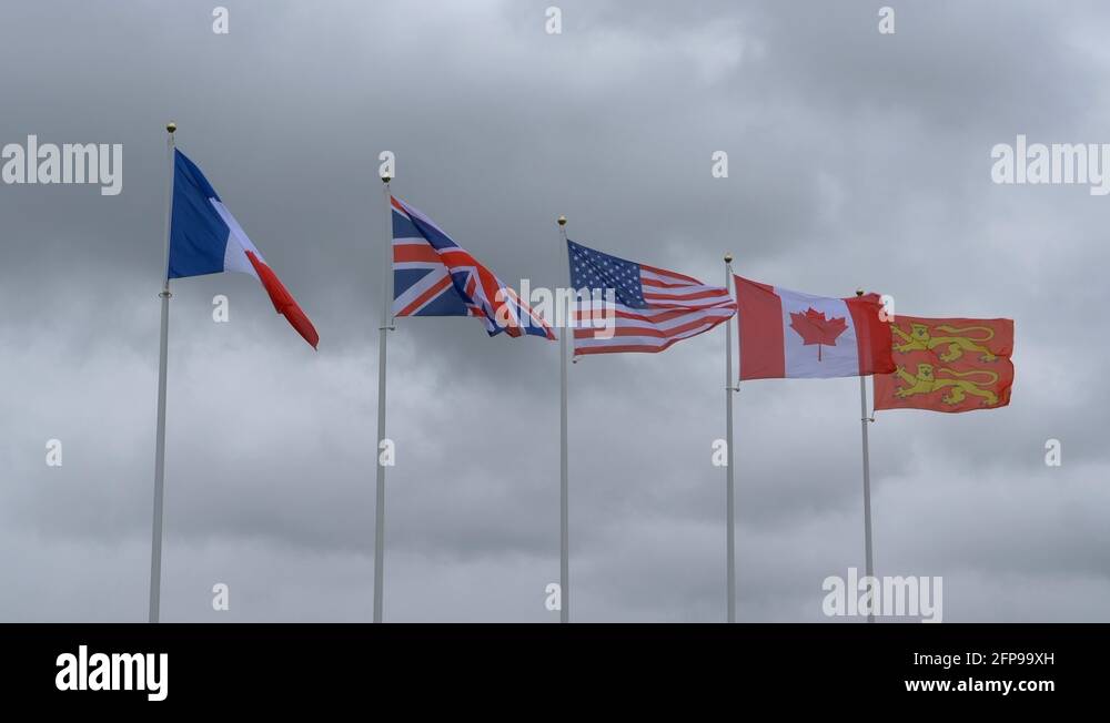 Flags of different nations Stock Videos & Footage - HD and 4K Video ...