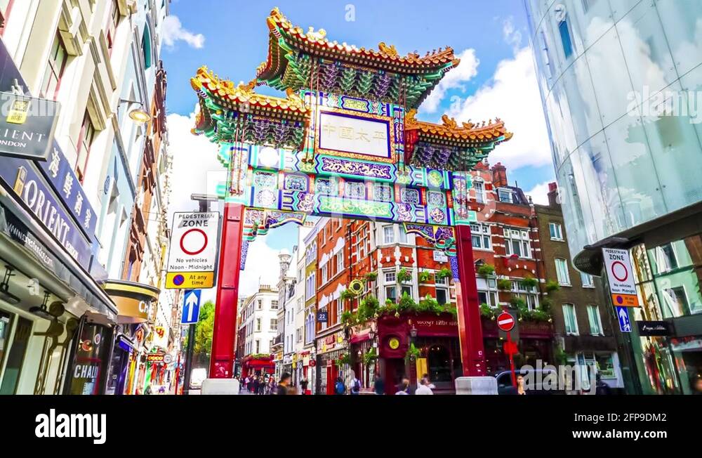 Chinatown chinese england london soho gate Stock Videos & Footage - HD and 4K Video Clips - Alamy