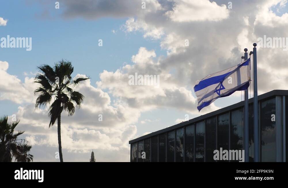 Israeli flag waving Stock Videos & Footage - HD and 4K Video Clips - Alamy