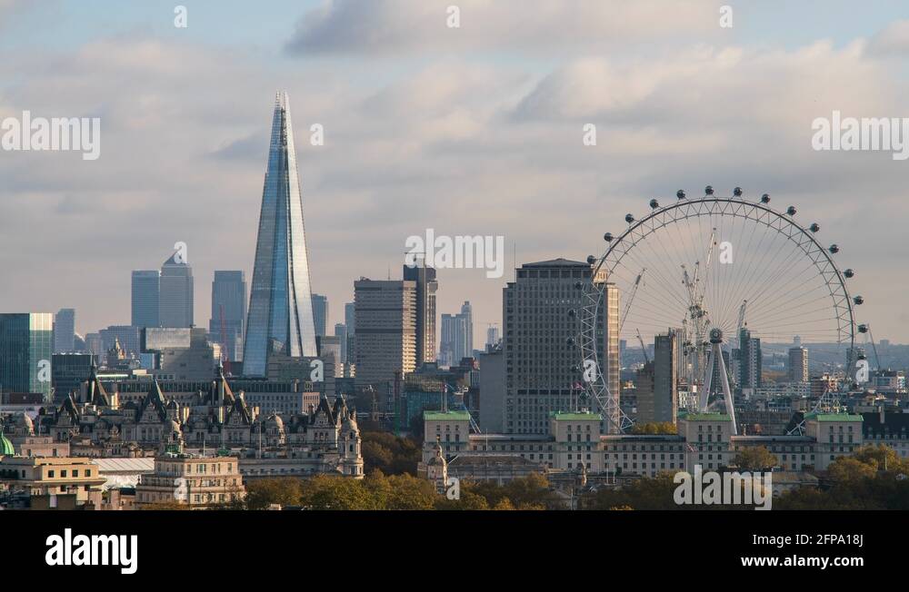 London london skyline landmarks Stock Videos & Footage - HD and 4K ...