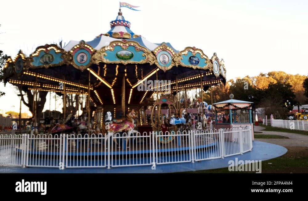 Merry go round amusement park Stock Videos & Footage - HD and 4K Video ...