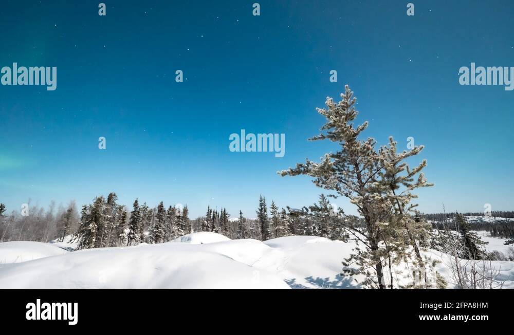 Aurora borealis northern lights yellowknife Stock Videos & Footage - HD ...