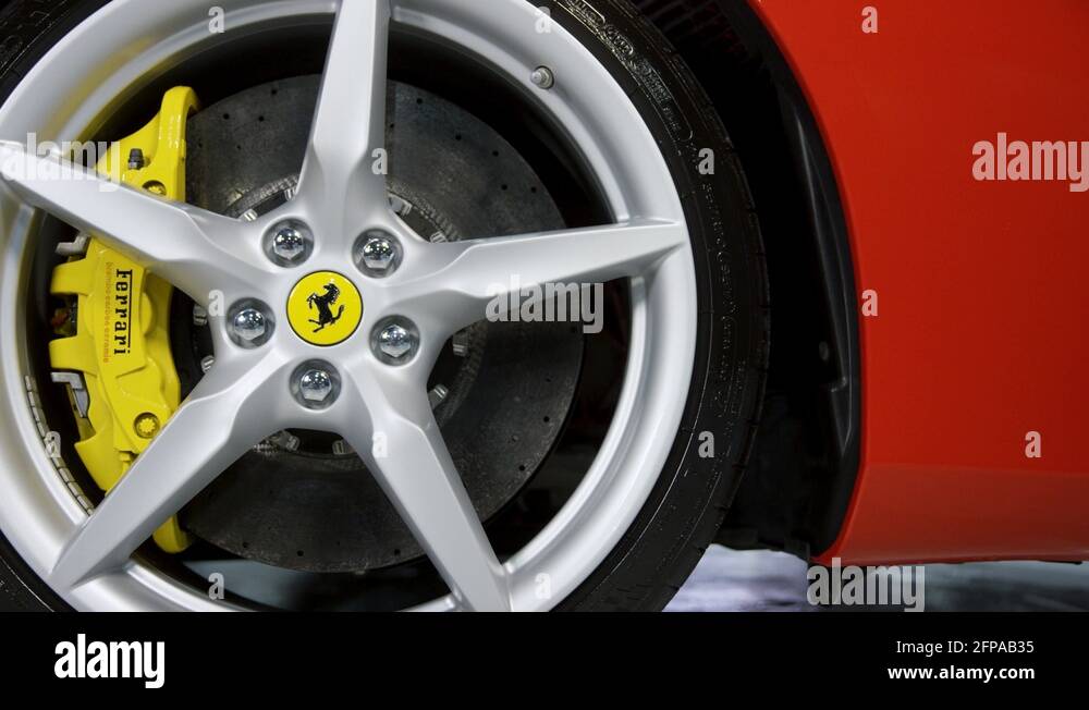 Ferrari alloy wheel Stock Videos & Footage - HD and 4K Video Clips - Alamy