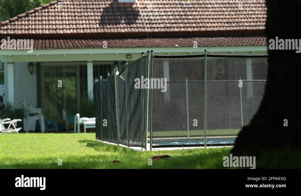 Suburban home backyard swimming pool Stock Videos & Footage - HD and 4K ...