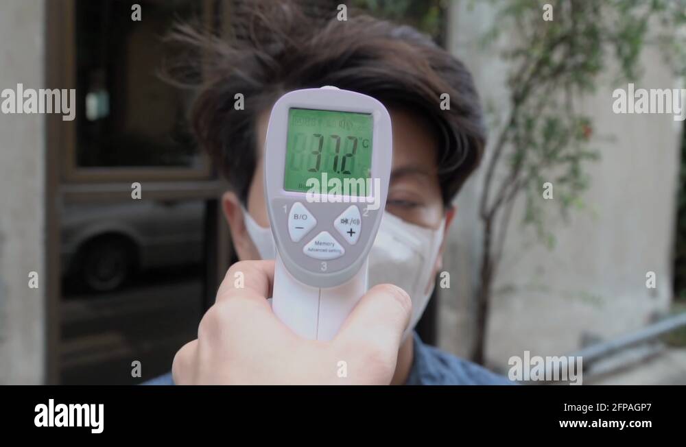 Temperature measurement gun in Stock Videos & Footage - HD and 4K Video ...