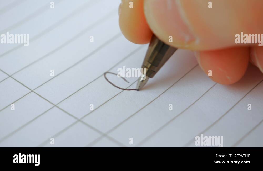 Lined paper and pen Stock Videos & Footage - HD and 4K Video Clips - Alamy