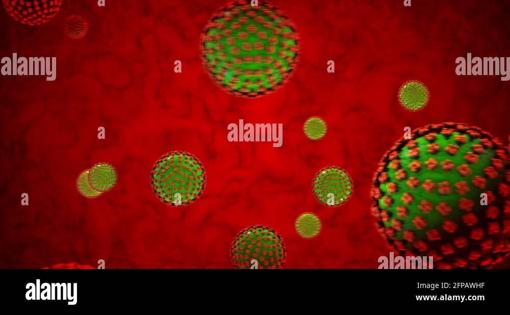 Abstract virus background Stock Videos & Footage - HD and 4K Video ...