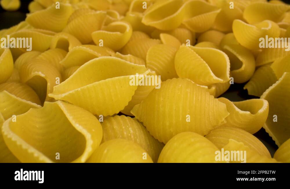 Close up conchiglie pasta Stock Videos & Footage - HD and 4K Video ...