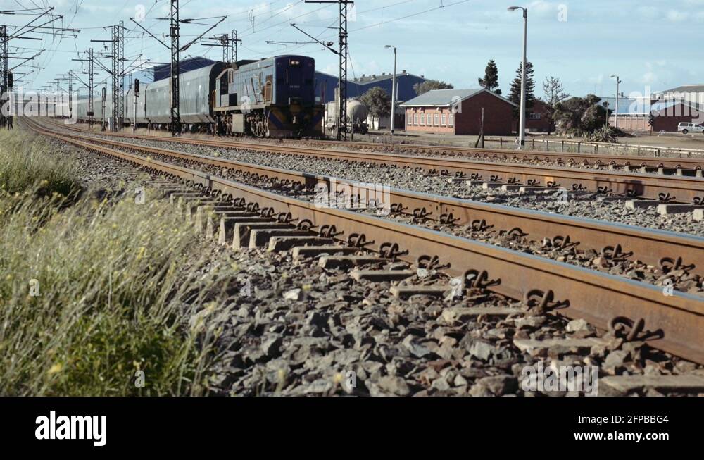 Rail network with cargo railway wagons Stock Videos & Footage - HD and ...