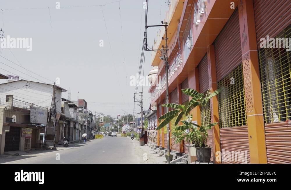 Temples closed during COVID-19 lockdown Stock Video Footage - Alamy