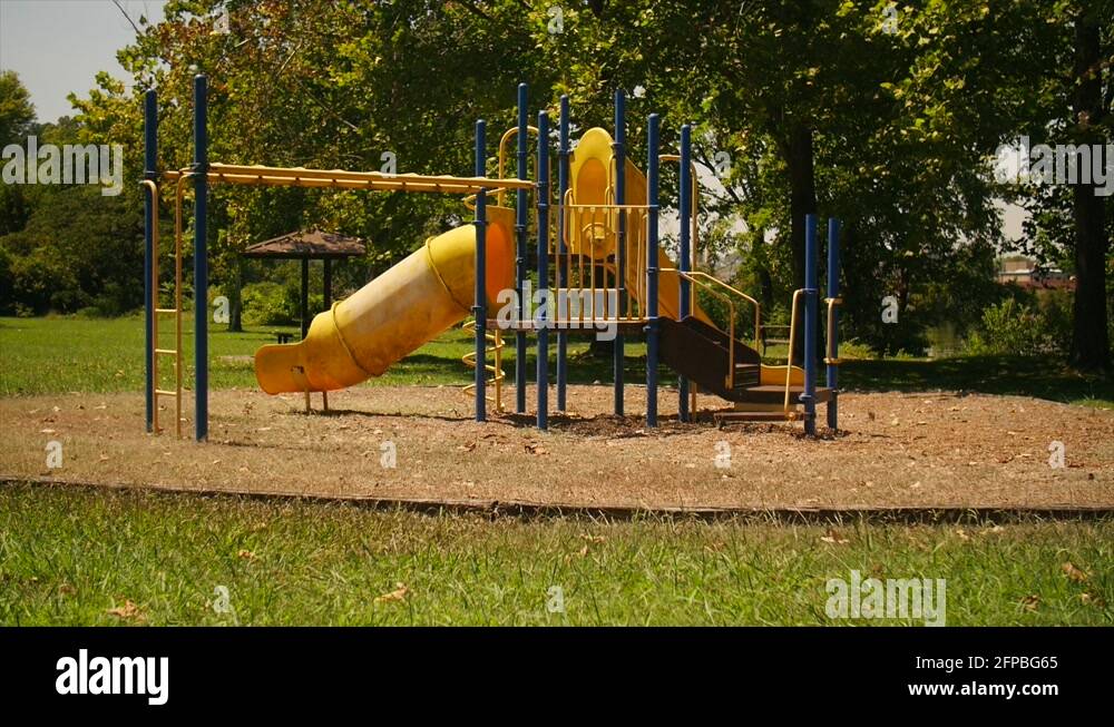 Old abandoned playground slide Stock Videos & Footage - HD and 4K Video ...