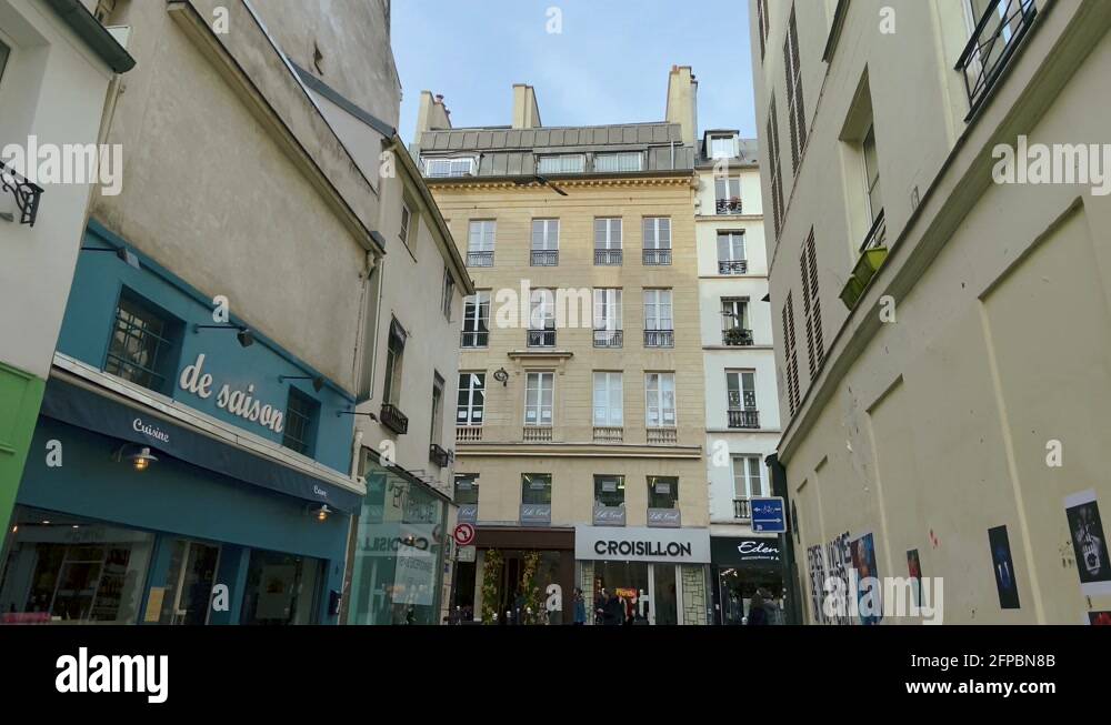 Paris commercial street Stock Videos & Footage - HD and 4K Video Clips ...
