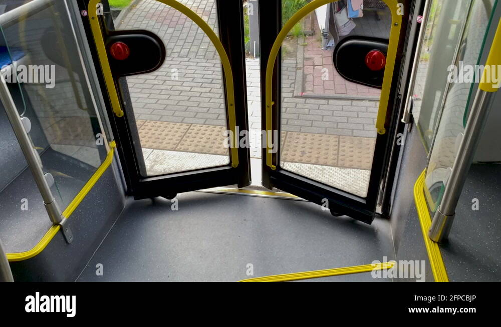 Bus door inside closeup Stock Videos & Footage - HD and 4K Video Clips ...
