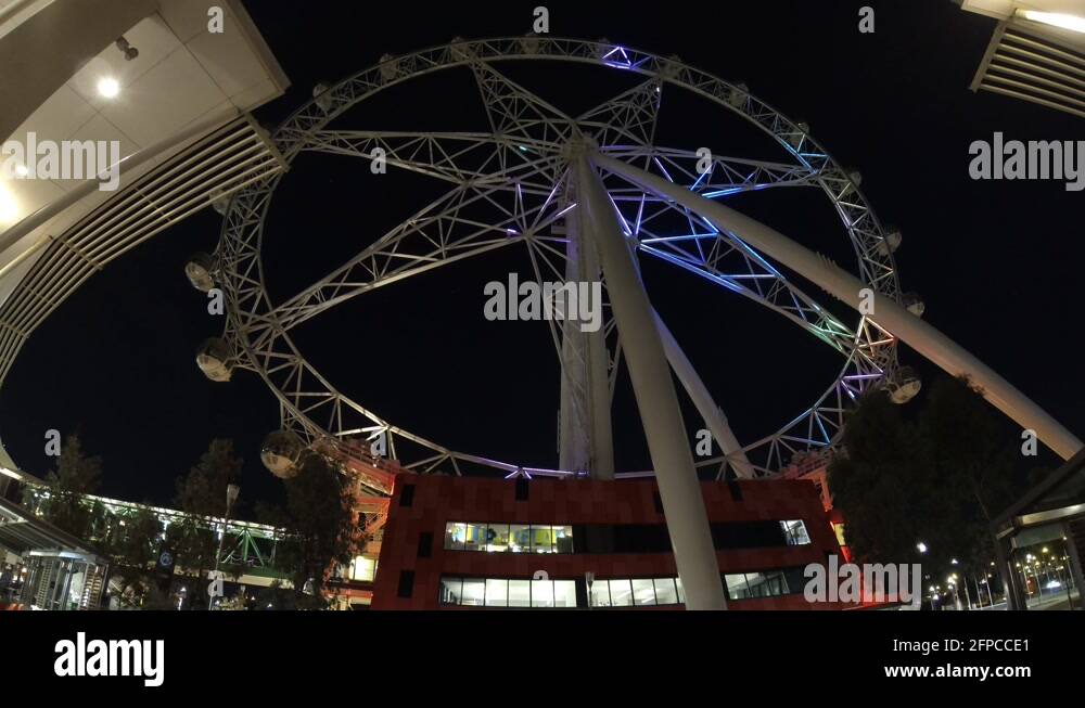 Melbourne star ferris wheel night Stock Videos & Footage - HD and 4K ...