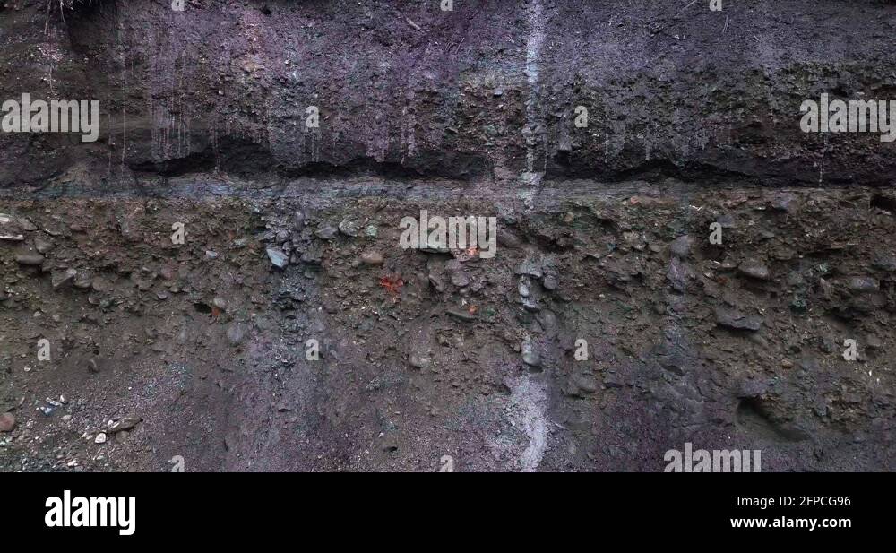 Subsoil soil geology earth natural texture Stock Videos & Footage - HD ...