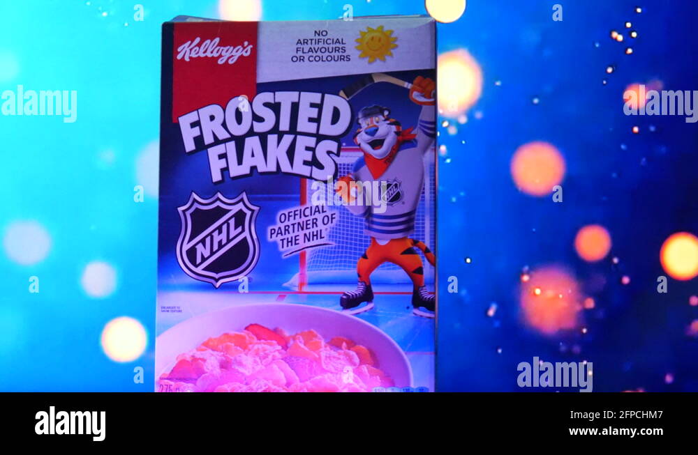 Kelloggs corn flakes box Stock Videos & Footage - HD and 4K Video Clips ...