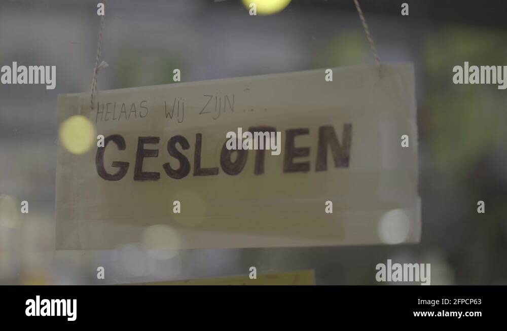 Covid19 building closed sign Stock Videos & Footage - HD and 4K Video ...