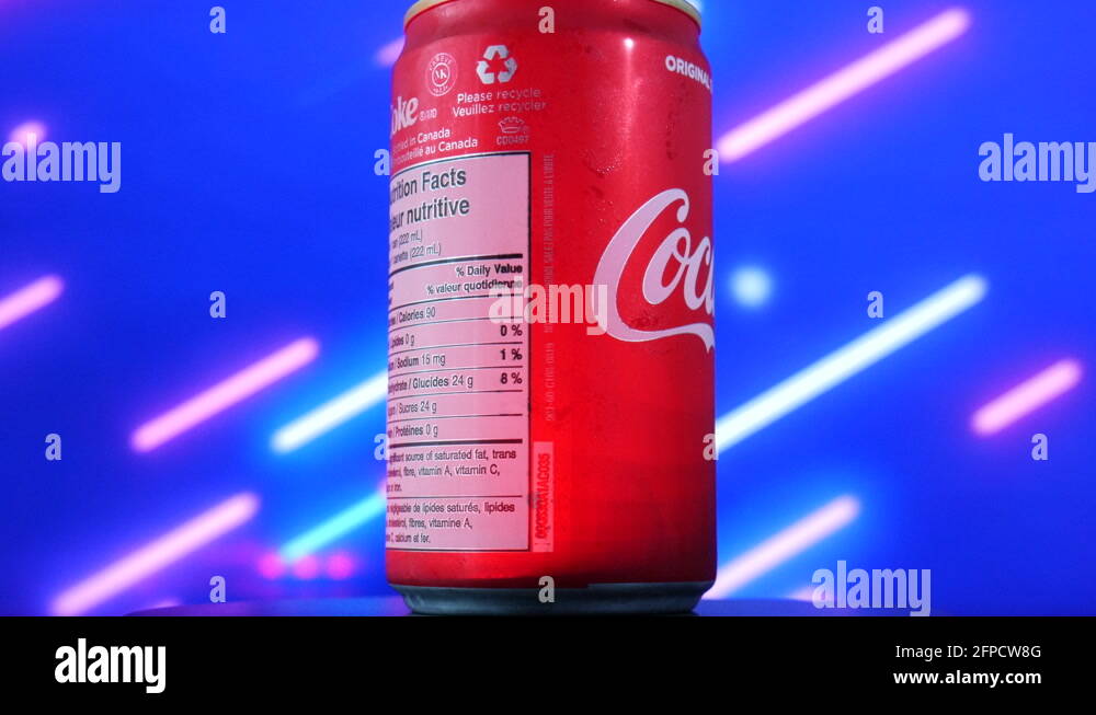 Can Coca Cola Coke Can Coca Cola Coke Stock Videos And Footage Hd And 4k Video Clips Alamy
