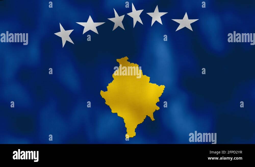 Kosovan flag Stock Videos & Footage - HD and 4K Video Clips - Alamy