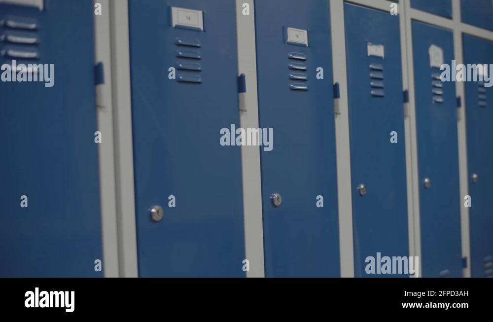 Blue school lockers Stock Videos & Footage - HD and 4K Video Clips - Alamy
