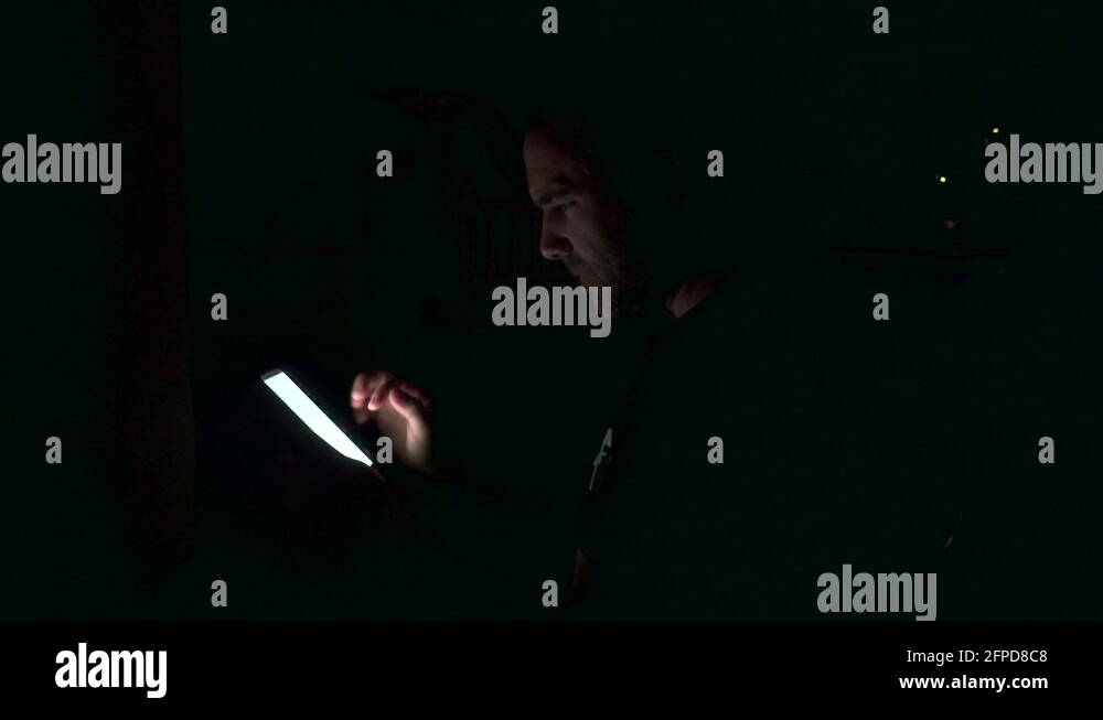 Man side profile dark close up Stock Videos & Footage - HD and 4K Video ...