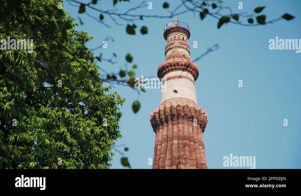 Qutub minar closeup Stock Videos & Footage - HD and 4K Video Clips - Alamy