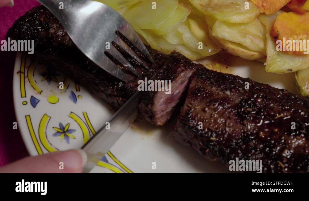 Steak dinner cut out Stock Videos & Footage - HD and 4K Video Clips - Alamy