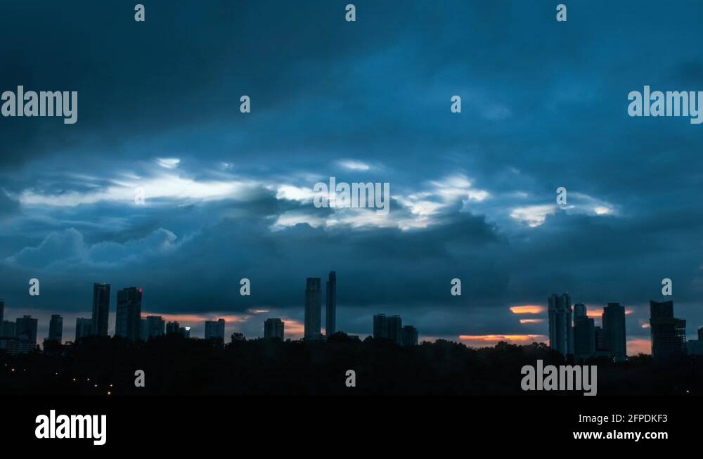 Dark skyline silhouette Stock Videos & Footage - HD and 4K Video Clips ...