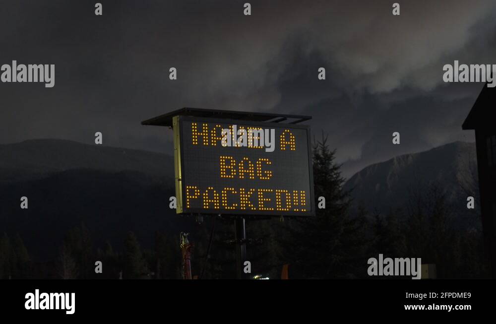 Roadside fire danger warning sign Stock Videos & Footage - HD and 4K ...
