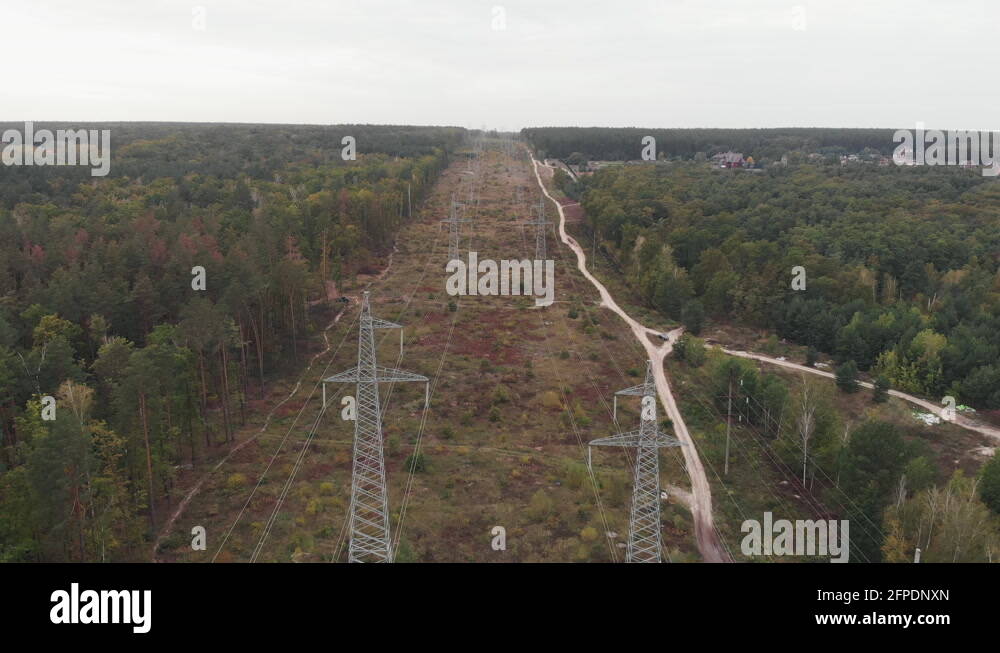 Renewable energy transmission lines Stock Videos & Footage - HD and 4K ...