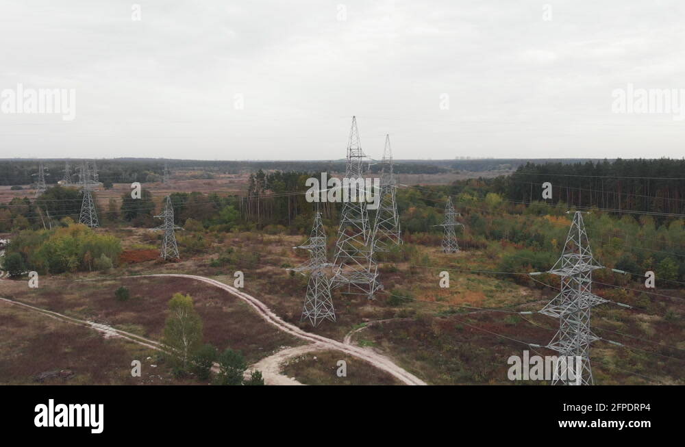 Pylon towers Stock Videos & Footage - HD and 4K Video Clips - Alamy