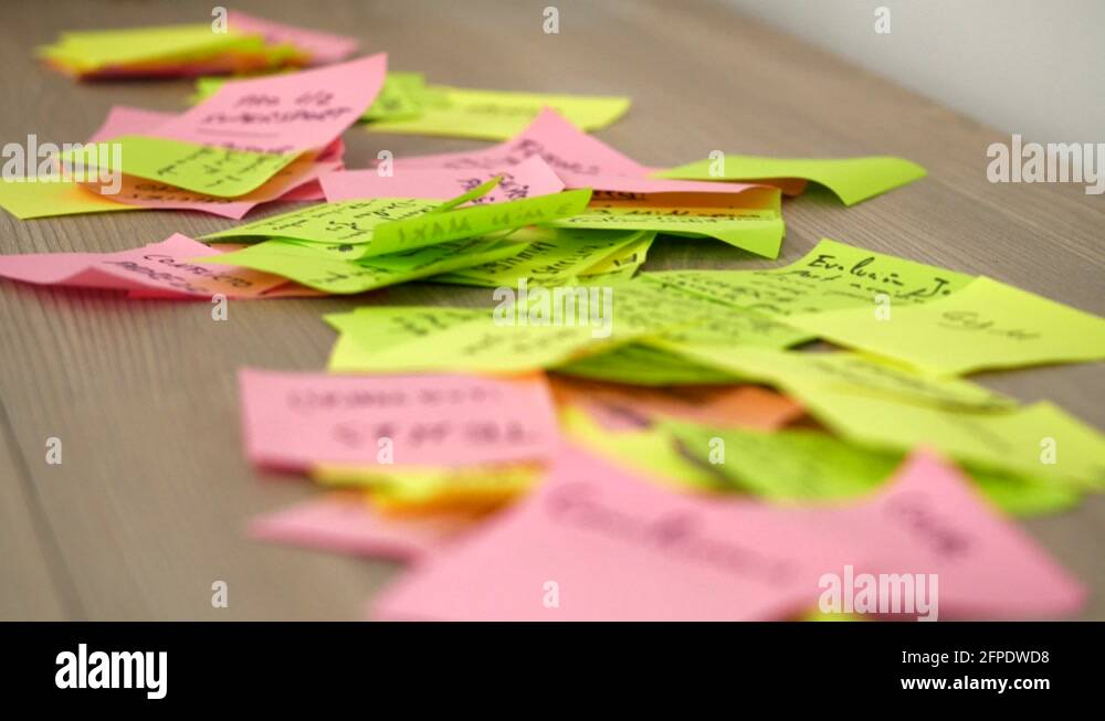 Pile of post it notes Stock Videos & Footage - HD and 4K Video Clips ...