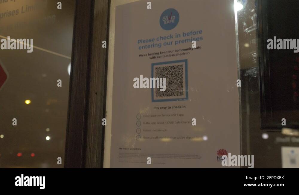 Contactless Check-In With QR Codes System Before Entering Premises ...