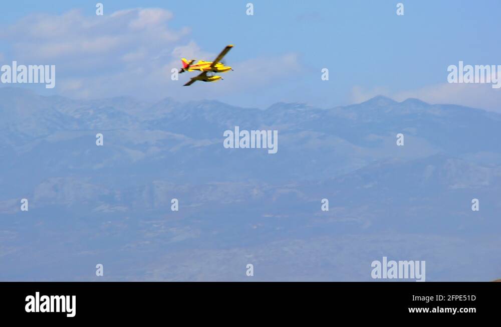 Canadair firefighting airplane Stock Videos & Footage - HD and 4K Video ...