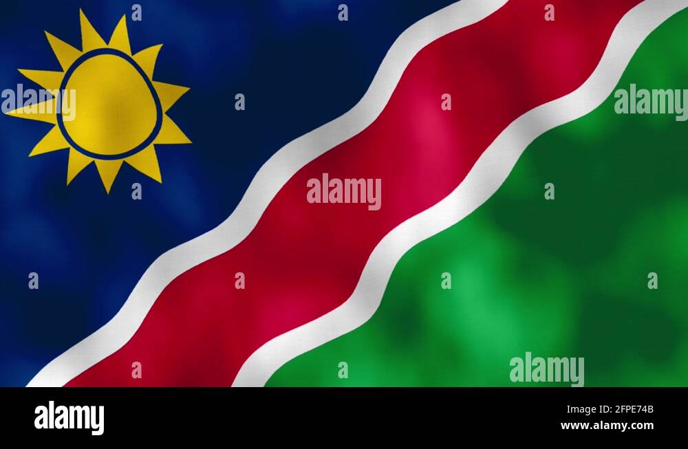 Namibian flag Stock Videos & Footage - HD and 4K Video Clips - Alamy