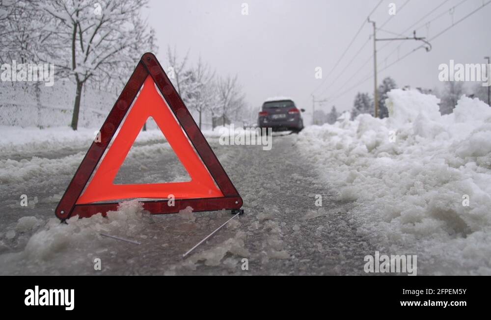 Road car warning sign Stock Videos & Footage - HD and 4K Video Clips ...